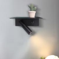 China Special for simple hotel engineering multifunctional bedside wall light USB charging LED reading wall light for sale