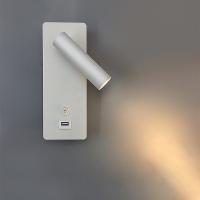 China Modern minimalist 5V USB adjustable bedside wall lamp hotel headboard reading lamp bed board reading light for sale