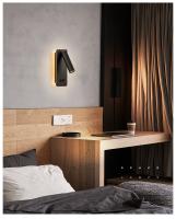 China Reading Wall Lamp Reading room 3W Bedside Bedroom ambient lighting book Room Lighting hotel Fixture Sconce For villa for sale