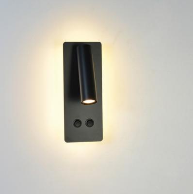 China Reading Wall Lamp Reading room 3W Bedside Bedroom ambient lighting book Room Lighting hotel Fixture Sconce For villa for sale