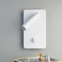 China Dimmable switch bedside wall lamp bracket light hotel bedroom headboard reading lamps bed wall lamp for sale