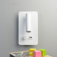 China Dimmable switch bedside wall lamp bracket light hotel bedroom headboard reading lamps bed wall lamp for sale