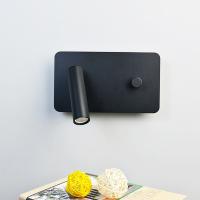 China Dimmable switch bedside wall lamp bracket light hotel bedroom headboard reading lamps bed wall lamp for sale