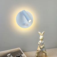 China Manufacturer Creative rotating wall lamp bedside wall light bedroom hotel with switch spotlight reading lamps for sale