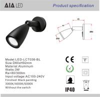 China Interior top quality modern design 3W bedroom led wall lighting foldable wall light for bedside for villa for sale