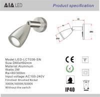 China Interior top quality modern design 3W bedroom led wall lighting foldable wall light for bedside for villa for sale