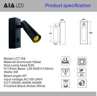 China Bedside Reading Lamp bed lights back book room Wall Lamp flexible headboard wall light competitive price for sale