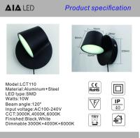 China Interior headboard Reading Wall lamp Rotating Wall Lamps USB plug dimmable Color temperature wall Light for sale