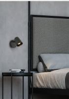 China Hotel bedside lamp GU10 E27 reading lamp headboard wall light luxury hotel wall lamp villa bed retro wall light for sale