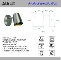 China Hotel bedside lamp GU10 E27 reading lamp headboard wall light luxury hotel wall lamp villa bed retro wall light for sale
