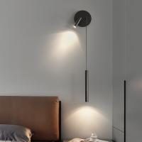 China Bedside chandelier modern bedroom living room sofa background wall lamp pendant spotlight hotel villa Nordic atmosphere for sale
