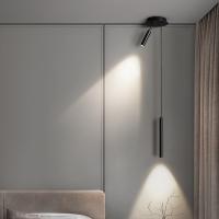 China Bedside chandelier modern bedroom living room sofa background wall lamp pendant spotlight hotel villa Nordic atmosphere for sale
