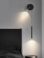 China Bedside chandelier modern bedroom living room sofa background wall lamp pendant spotlight hotel villa Nordic atmosphere for sale