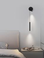 China Bedside chandelier modern bedroom living room sofa background wall lamp pendant spotlight hotel villa Nordic atmosphere for sale