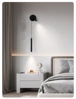 China Bedside chandelier modern bedroom living room sofa background wall lamp pendant spotlight hotel villa Nordic atmosphere for sale