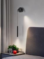 China Bedside chandelier modern bedroom living room sofa background wall lamp pendant spotlight hotel villa Nordic atmosphere for sale