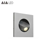 China Square modern 350degree flexibility gold reading light 3W headboard wall lamp led bedside lamps for luxurious for sale