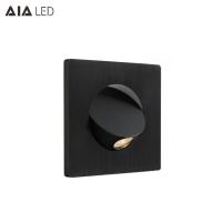 China Square modern 350degree flexibility gold reading light 3W headboard wall lamp led bedside lamps for luxurious for sale