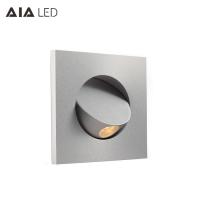 China Square modern 350degree flexibility gold reading light 3W headboard wall lamp led bedside lamps for luxurious for sale