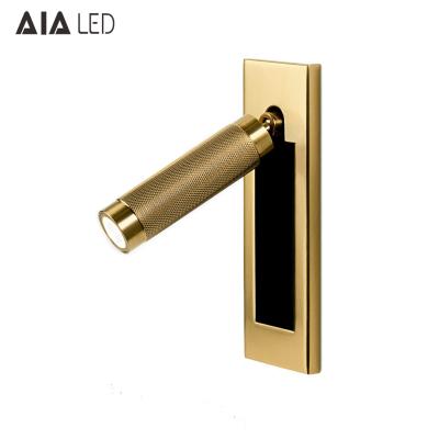 China bed board light led reading lamp headboard wall light patterned led reading lamp for bedside reading light hotel for sale