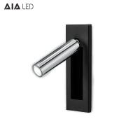 China Recessed mounted any finish reading wall light 3W led wall lamp led reading bedside lights for sale