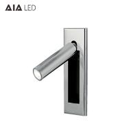 China Recessed mounted any finish reading wall light 3W led wall lamp led reading bedside lights for sale