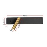China Modern Reading Book Light Indoor Surface Mounted Aluminum Frosted Led Flexible Living Room Bedroom Bed Bedside Wall Lamp for sale