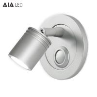 China 3W Wall Lamp For Living Room Bedside Hotel Modern Angle Adjustable Wall Decoration Wall Reading Light With Push Button for sale