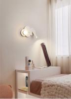 China Bedroom bedside reading wall lamp creative full acrylic ball eye protection spotlight modern sofa background wall lamps for sale