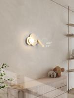 China Bedroom bedside reading wall lamp creative full acrylic ball eye protection spotlight modern sofa background wall lamps for sale