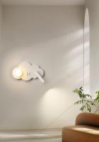China Bedroom bedside reading wall lamp creative full acrylic ball eye protection spotlight modern sofa background wall lamps for sale