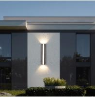China External wall lamps waterproof garden light staircase wall lamp surface three sides luminous wall light for sale