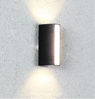 China External wall lamps waterproof garden light staircase wall lamp surface three sides luminous wall light for sale