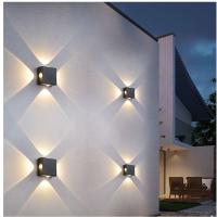 China Stairs aisle corridor wall light modern LED balcony four sides wall lamp bathroom KTV outdoor wall lighting for sale