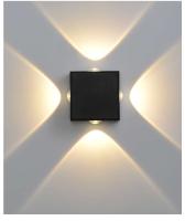 China Stairs aisle corridor wall light modern LED balcony four sides wall lamp bathroom KTV outdoor wall lighting for sale