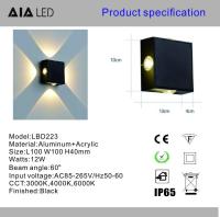 China Stairs aisle corridor wall light modern LED balcony four sides wall lamp bathroom KTV outdoor wall lighting for sale