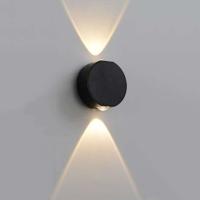 China Wholesale simple indoor and outdoor hotel aisle corridor door courtyard waterproof LED square decorative wall lamp for sale