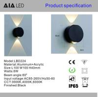 China Wholesale simple indoor and outdoor hotel aisle corridor door courtyard waterproof LED square decorative wall lamp for sale