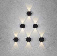 China Wholesale simple indoor and outdoor hotel aisle corridor door courtyard waterproof LED square decorative wall lamp for sale