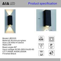 China balcony outdoor wall light waterproof exterior wall lamp simple patio outdoor garden wall lighting for sale