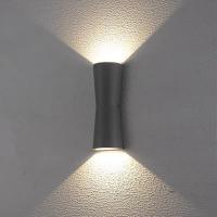 China Modern wall mounted lamps decorative outdoor waterproof up down wall lamp courtyard garden hotel villa house wall light for sale