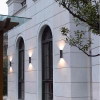 China Modern wall mounted lamps decorative outdoor waterproof up down wall lamp courtyard garden hotel villa house wall light for sale
