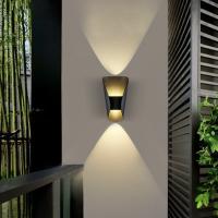 China IP65 water proofing exterior wall lamps outdoor COB 6W led wall lights outside led wall lamp light fixtures for sale