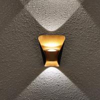 China IP65 water proofing exterior wall lamps outdoor COB 6W led wall lights outside led wall lamp light fixtures for sale
