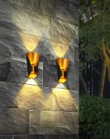 China IP65 water proofing exterior wall lamps outdoor COB 6W led wall lights outside led wall lamp light fixtures for sale