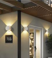 China Outdoor adjustable waterproof wall lights modern simple household style exterior wall lamp spotlight balcony wall lamps for sale