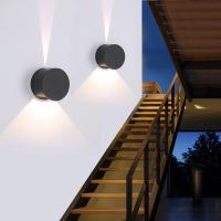 China Outdoor adjustable waterproof wall lights modern simple household style exterior wall lamp spotlight balcony wall lamps for sale