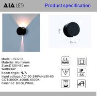 China Outdoor adjustable waterproof wall lights modern simple household style exterior wall lamp spotlight balcony wall lamps for sale