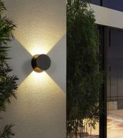 China Outdoor adjustable waterproof wall lights modern simple household style exterior wall lamp spotlight balcony wall lamps for sale
