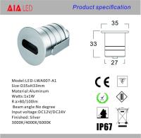 China 1X3W IP67 waterproof  LED underground lamp/LED Step light/Outdoor led stair lamp for sale